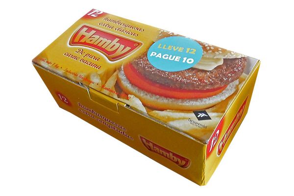 Promo Hamburguesa HAMBY x 12 Unidades en Tienda Inglesa