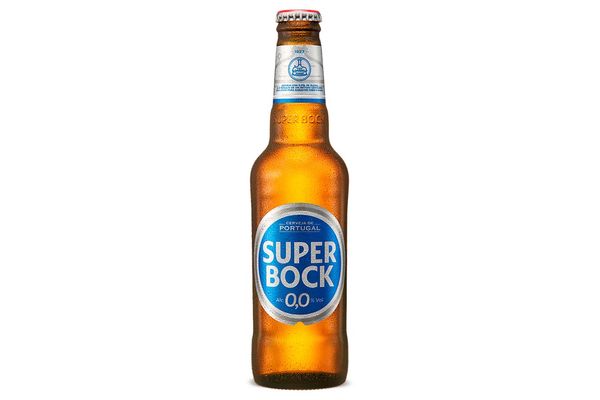 Cerveza SUPER BOCK 0% Alcohol 330 ml en Tienda Inglesa