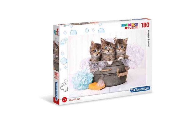 Puzzle de Gatos 180 Piezas CLEMENTONI en Tienda Inglesa