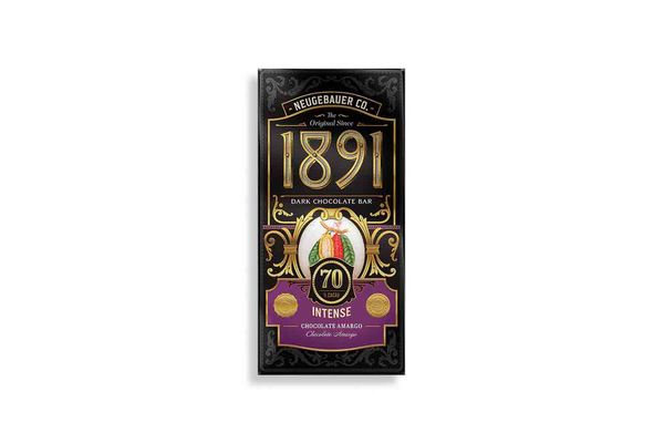 Chocolate Amargo Intense 70% Cacao NEUGEBAUER 90 gr en Tienda Inglesa