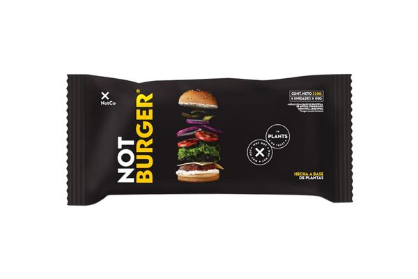 Hamburguesa Vegana Not Burger NOTCO x 4 en Tienda Inglesa