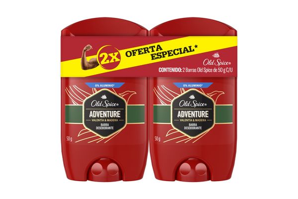 Desodorante OLD SPICE Adventure Pack en Barra x 2 Unidades en Tienda ...
