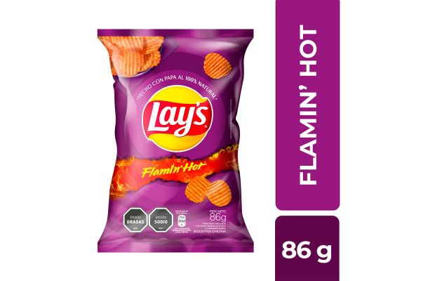 Papas Fritas LAYS Famin’ Hot 86 gr en Tienda Inglesa