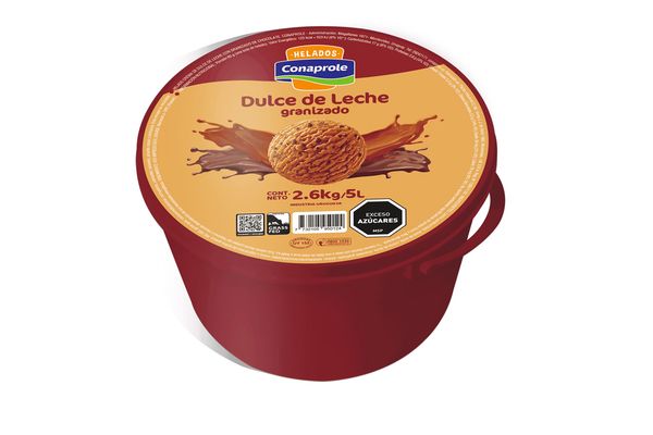 Helado sabor Dulce de Leche Granizado CONAPROLE 5 L en Tienda Inglesa