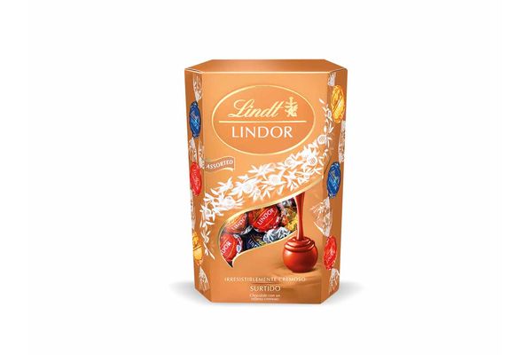 Bombones Lindor LINDT Surtido con Relleno Cremoso 137gr en Tienda Inglesa