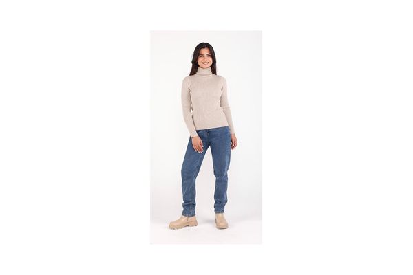 Polera de Morley de Dama Beige Talle XL en Tienda Inglesa