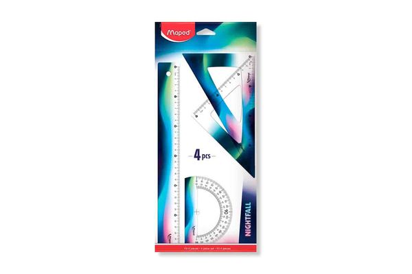 Juego de Geometría Maped Nightfall en Tienda Inglesa
