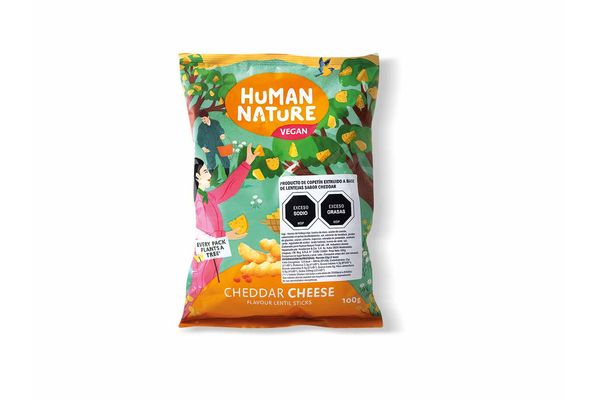 Snack Cheddar Cheese HUMAN NATURE en Tienda Inglesa