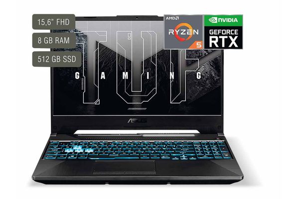 Notebook ASUS R5-7535HS 8 GB 512 GB 15" 2050 W11 SP en Tienda Inglesa