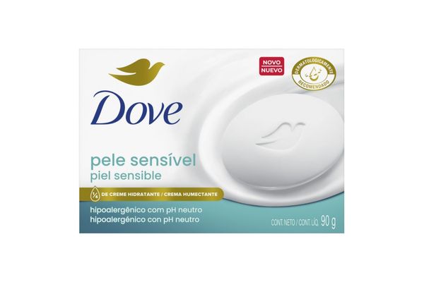 Jabón DOVE Piel Sensible 90 gr en Tienda Inglesa