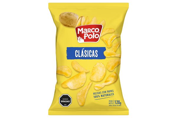 Papas Clásicas MARCO POLO 120 g en Tienda Inglesa