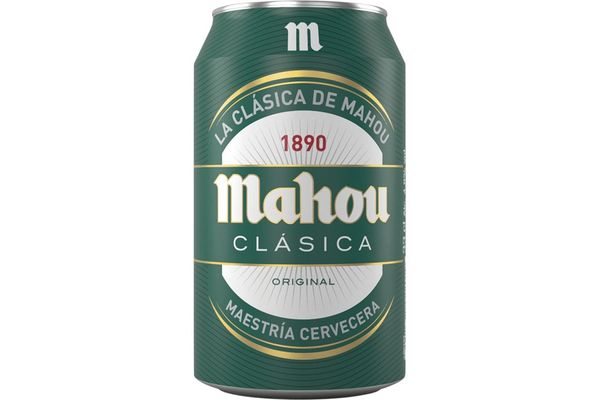 Cerveza MAHOU Clásica en Lata 330 ml en Tienda Inglesa