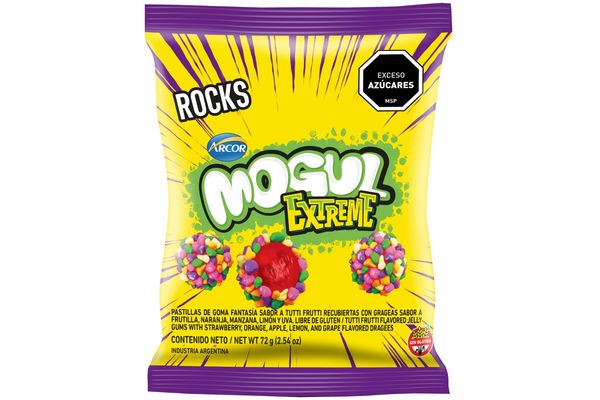 Gomitas MOGUL Extreme Rocks 72 gr en Tienda Inglesa