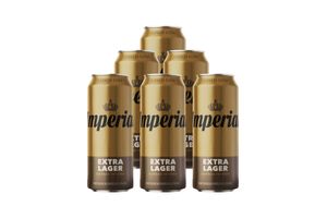 Pack x6: Cerveza IMPERIAL Lata 473 ml en Tienda Inglesa