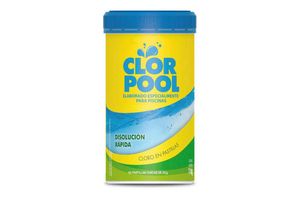 Cloro para Piscina Solido Disolución Rápida CLOR POOL 1kg en Tienda Inglesa