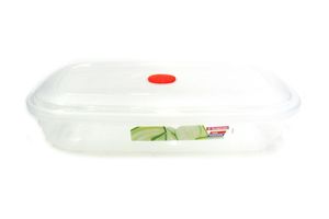 Vianda Rectangular de Plástico SAN REMO 1450 ml en Tienda Inglesa