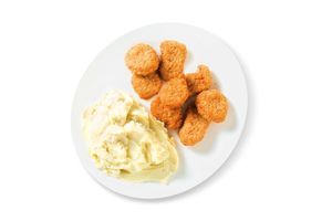 Nuggets con Puré de Papas en Tienda Inglesa