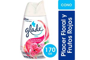 Aromatizante de Ambientes en Gel GLADE Cono Placer Real y Frutos Rojos ...
