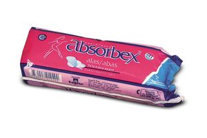 Toalla femenina absorbex con alas x10u en Tienda Inglesa