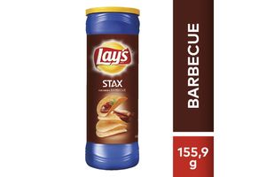 Papas Fritas Lays Stax sabor Barbecue PepsiCo 155 gr en Tienda Inglesa