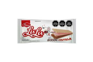 Galleta FAMOSA Waffle Lulu de Chocolate y Frutilla 140g en Tienda Inglesa