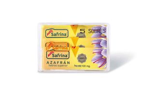 Pack x 5 Azafrán en Hebra en Caja SAFRINA de 0.5 gr Cada Uno en Tienda ...
