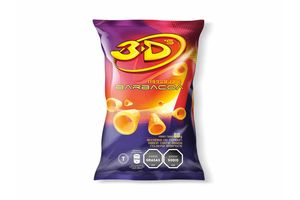 Conitos 3D's Megatube sabor Barbacoa 88 gr en Tienda Inglesa