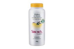 Talco Vegano SIMONDS sin Olor 100 gr en Tienda Inglesa
