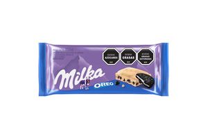 Chocolate Blanco con Oreo MILKA 155 gr en Tienda Inglesa