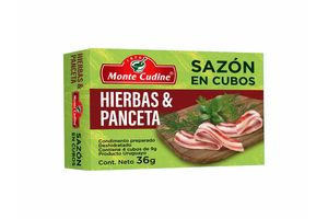 Sazón en Cubos de Hierbas y Panceta MONTE CUDINE 36 gr en Tienda Inglesa