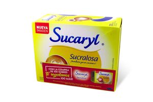 Endulzante Sucralosa SUCARYL 200 Sobres en Tienda Inglesa