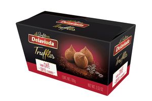 Trufas al Cacao sabor Café DELAVIUDA 100 gr en Tienda Inglesa