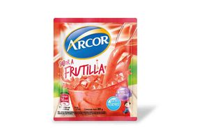 Jugo ARCOR sabor Frutilla 20 gr ¡Fuente de Vitamina! en Tienda Inglesa