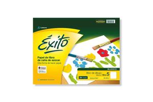 Block de Dibujo Blanco ÉXITO A4 x 24 Hojas 120 gr en Tienda Inglesa