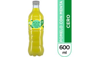 Agua AQUARIUS sabor Pomelo y Menta Cero 600 ml en Tienda Inglesa