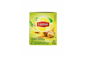 Infusión de Limón y Jengibre LIPTON 10 Sobres en Tienda Inglesa