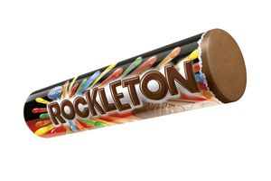 Rockleton Arcor Barrita de Chocolate con Leche Rellena de Mini Rocklets ...