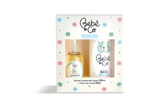 Set Colonia Bebé & Co 120 ml + Talco 160 gr DR SELBY en Tienda Inglesa