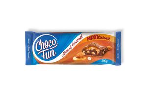 Barra de Chocolate Almond Caramel CHOCOFUN 300 gr en Tienda Inglesa