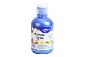 Témpera Escolar Líquida Azul Metálica 250 ml en Tienda Inglesa