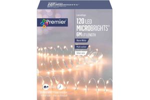 Luces LED x 120 Cálida con Timer de Navidad x 6 Metros en Tienda Inglesa