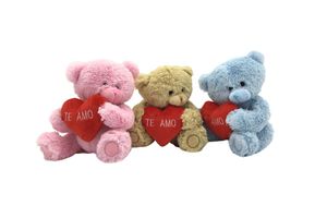 Peluche de Oso con Corazón Te Amo 20 cm en Tienda Inglesa