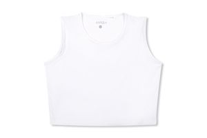 Musculosa Básica de Rib de Dama Blanco Talle XL en Tienda Inglesa