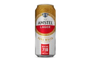 Cerveza AMSTEL Lager Lata 710 ml en Tienda Inglesa