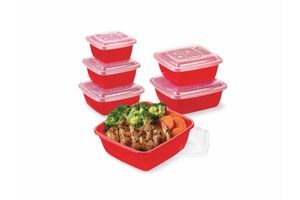 Set de Viandas Cuadradas x 6 en Tienda Inglesa