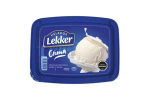 Helado de Crema LEKKER 2 Litros en Tienda Inglesa