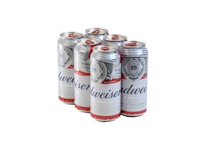 Cerveza BUDWEISER x6 Latas 473 ml en Tienda Inglesa