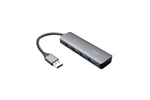 Hub TRUST USB 4 Puertos 3.2 Halyx en Tienda Inglesa