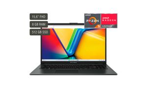 Notebook ASUS Vivobook R5-7520u 8 GB 512 GB 15" OLED W11 en Tienda Inglesa