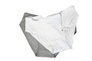 Pack X 2 Ropa Interior de Niña Blanco/Gris Talle 4 en Tienda Inglesa